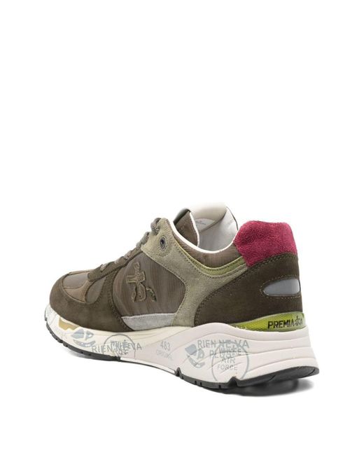 Premiata Mase Sneakers in Green for Men | Lyst UK