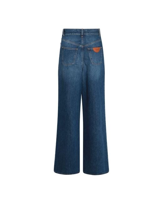 Chloé Jeans in Blue | Lyst