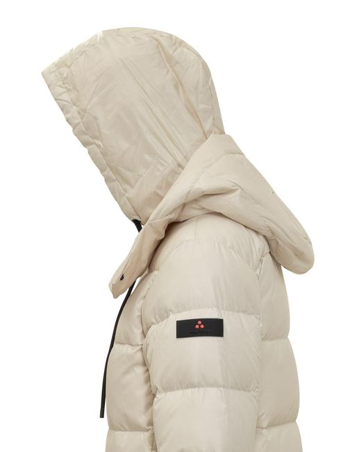 Peuterey Down Jacket Kenid in Natural | Lyst UK