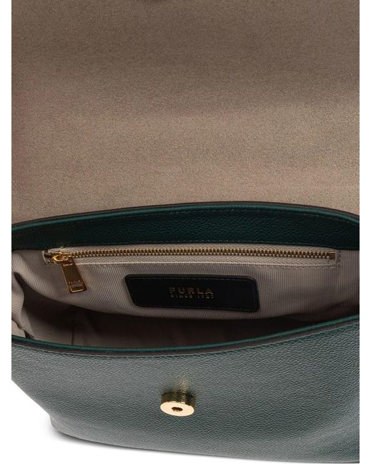Furla Moonlight S Top Handle in Green | Lyst UK