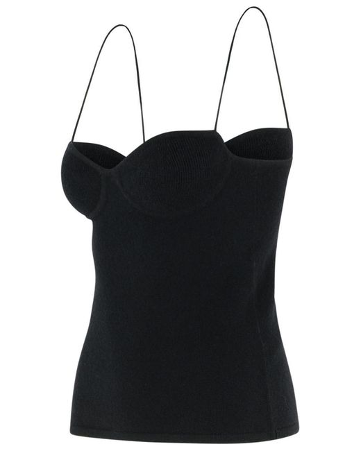 Lisa Yang 'Alicia' Cashmere Top in Black | Lyst