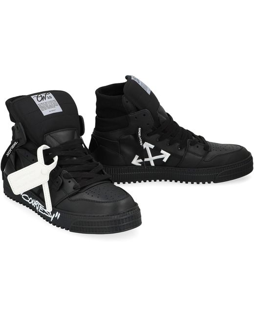 Off-White c/o Virgil Abloh Sneakers 3.0 Off Court 'Courtesy' in Black ...