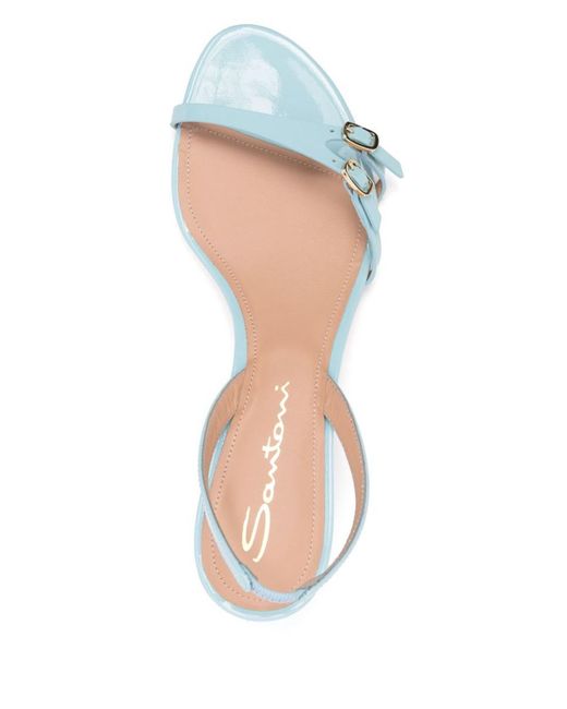 Santoni Sandals in White | Lyst