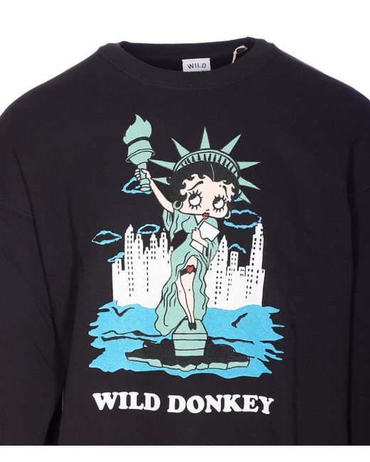 WILD DONKEY Sweaters in Blue for Men | Lyst UK