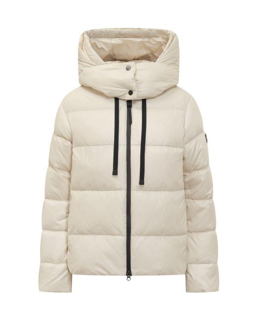 Peuterey Down Jacket Kenid in Natural | Lyst UK