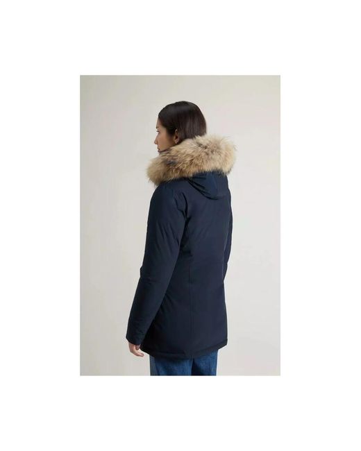 Woolrich Jackets in Blue | Lyst UK