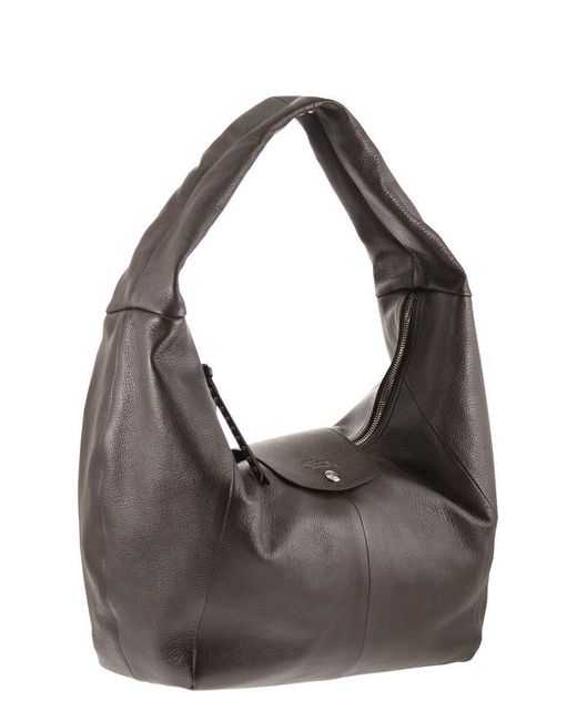 Longchamp Hobo in Brown | Lyst UK