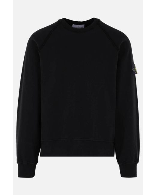 Stone Island Sweaters in Black for Men | Lyst UK