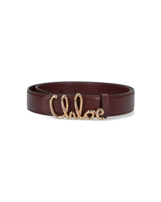 Chloé Belts in Brown | Lyst
