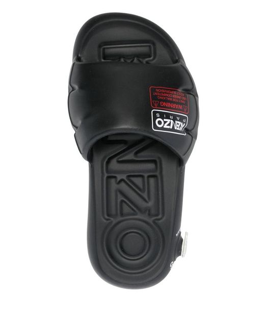 KENZO Sandals in Black | Lyst UK