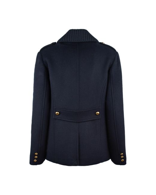 P.A.R.O.S.H. Jacket With Buttons in Blue | Lyst UK