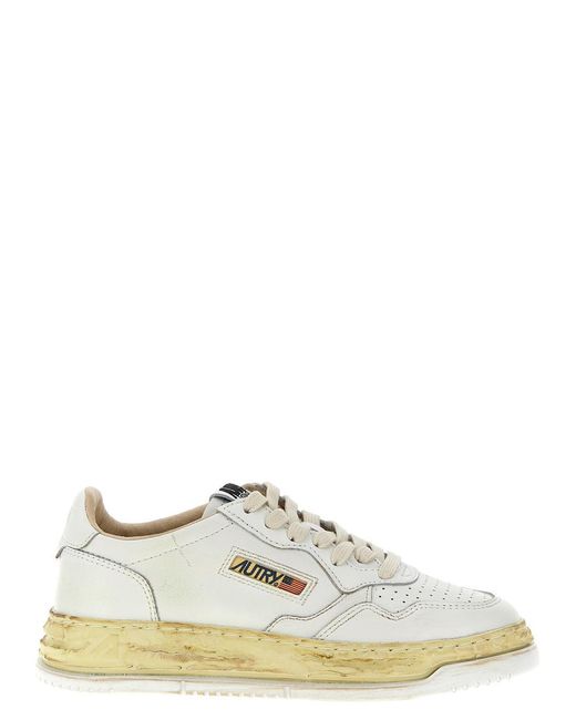 Autry X Maison Mihara Yasuhiro Sneakers in White | Lyst UK
