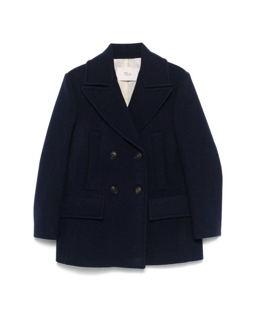 Tela Coats in Blue | Lyst
