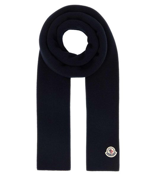 Moncler Scarves And Foulards in Black for Men | Lyst UK