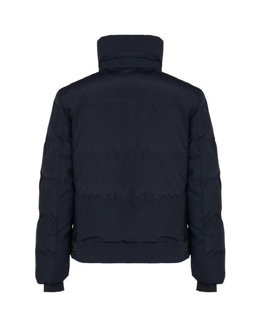 Fusalp Carlo Puffer Jacket With High Collar in Blue for Men | Lyst UK