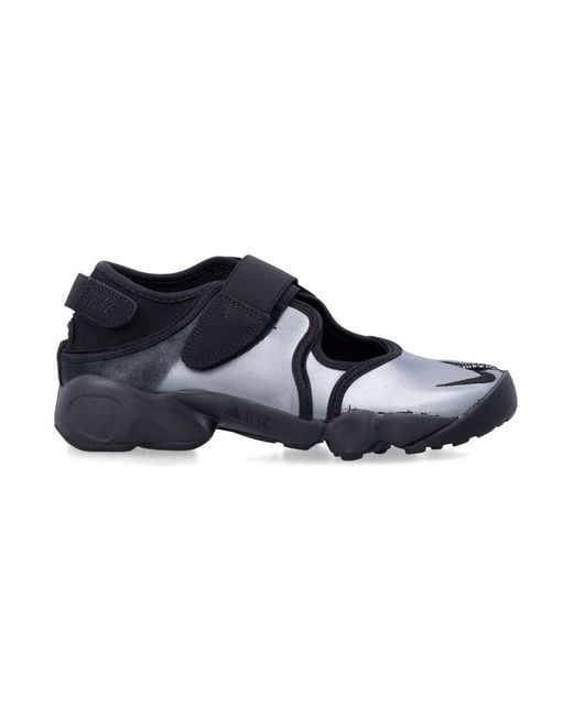 Nike Air Rift Leather Sneakers in Blue | Lyst UK