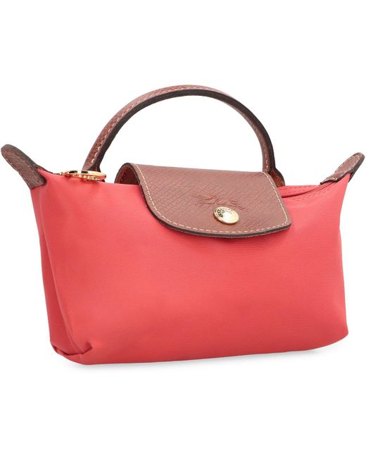 Longchamp Le Pliage Original in Red | Lyst