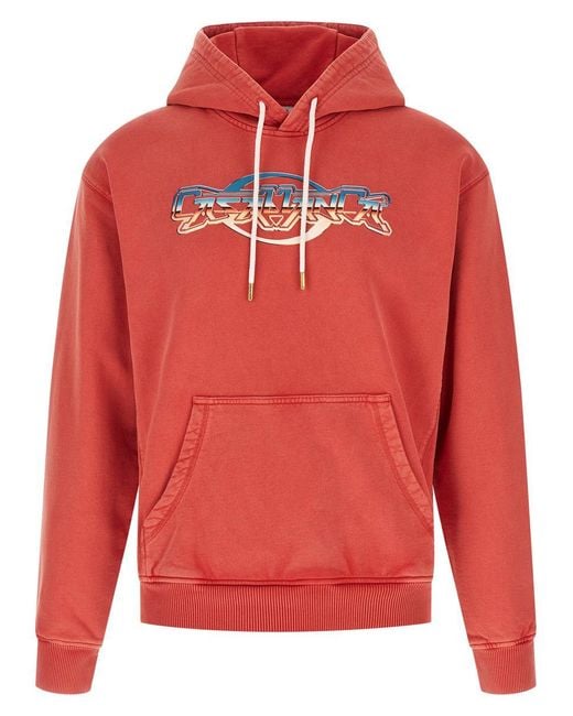CASABLANCA 'Chrome' Hoodie in Red for Men | Lyst UK