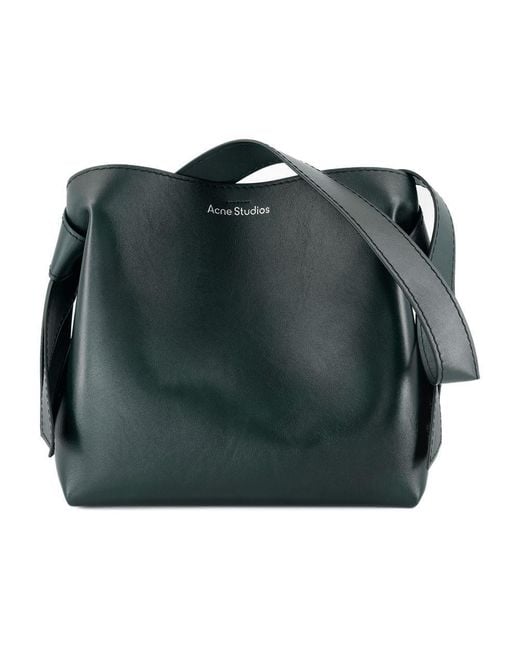 Acne Studios Musubi Midi Shoulder Bag in Green | Lyst