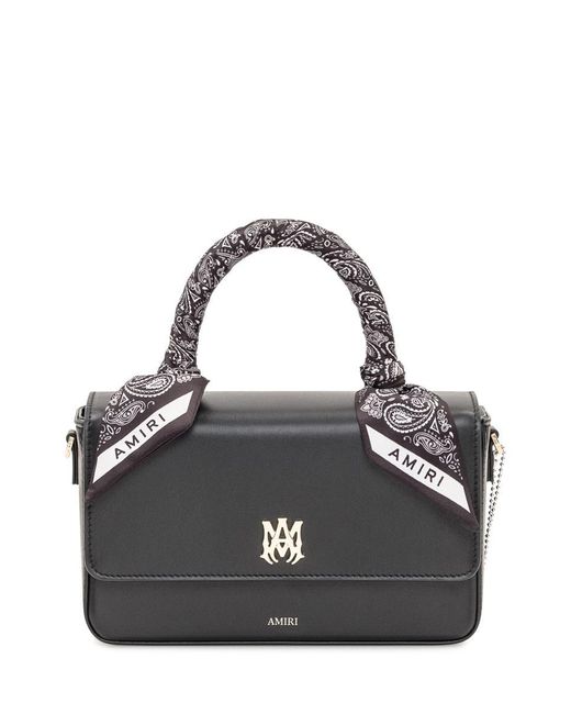 Amiri Long Hand Bag in Black | Lyst