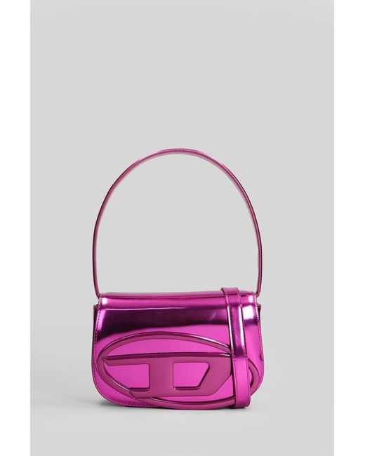 DIESEL 1Dr Shoulder Bag in Pink | Lyst UK
