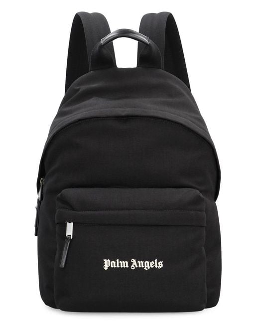 Palm Angels Backpack With Logo in Black for Men | Lyst UK