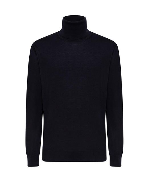 Alpha Studio Sweater in Blue for Men | Lyst UK