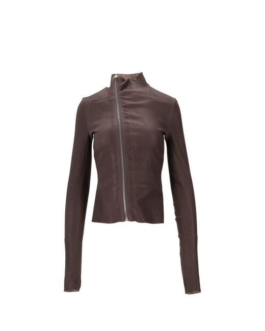 Rick Owens Gary Jkt in Brown | Lyst UK
