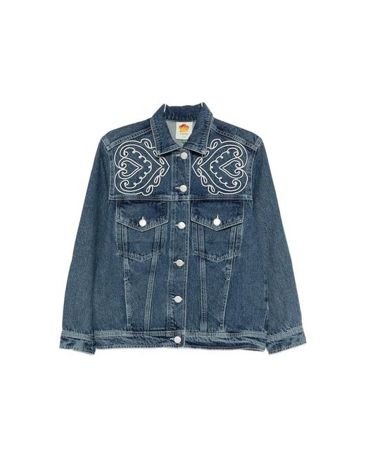 FARM Rio Jackets in Blue | Lyst UK