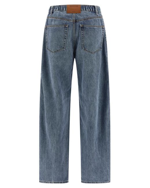 Alexander Wang 'Balloon Jogger' Jeans in Blue | Lyst UK