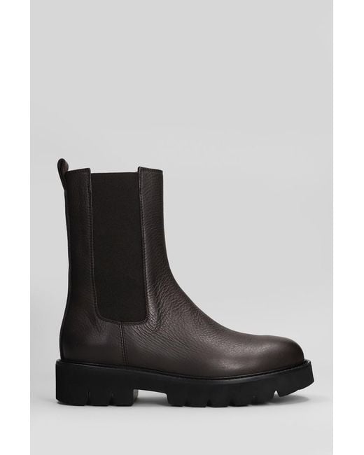 Anna F. Combat Boots in Black | Lyst UK