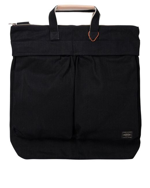 Porter-Yoshida and Co "Noir 2Way Helmet" Tote Bag in Black for Men | Lyst UK