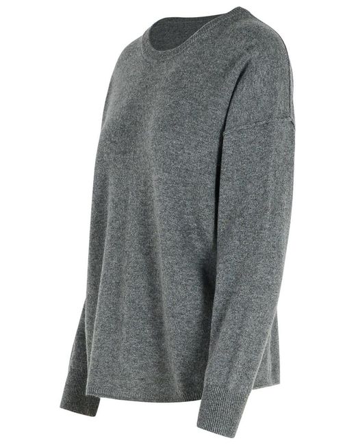 Colorush 'Hazey Chill' Dark Cashmere Sweater in Gray | Lyst
