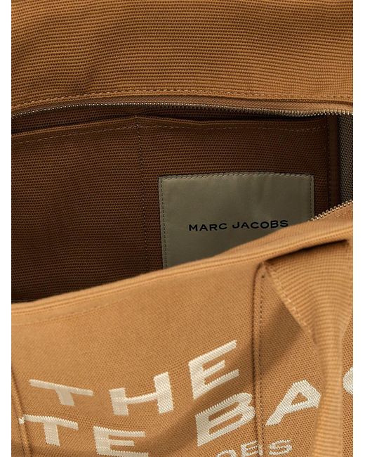 Marc Jacobs 'The Jacquard Large Tote' Shopping Bag in Brown | Lyst