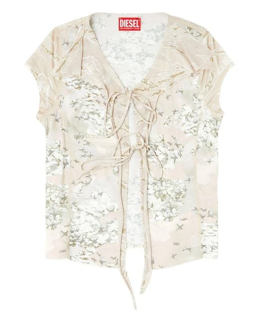 DIESEL Top in White | Lyst UK