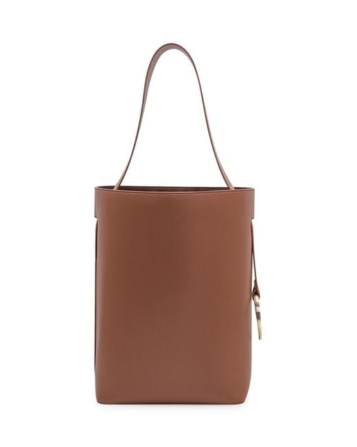 Victoria Beckham Dia Bucket Bag in Brown | Lyst UK