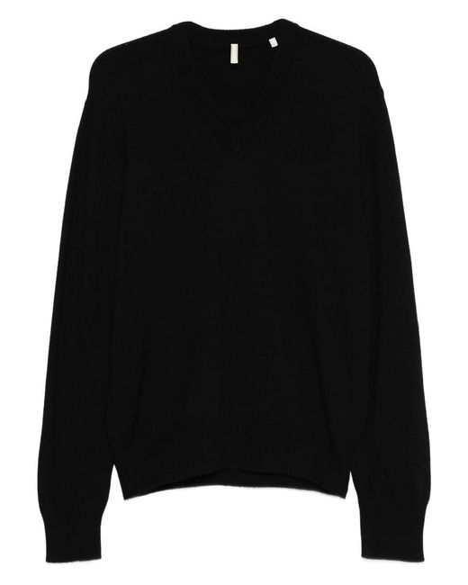 sunflower Moon Merino V Neck Clothing in Black for Men | Lyst