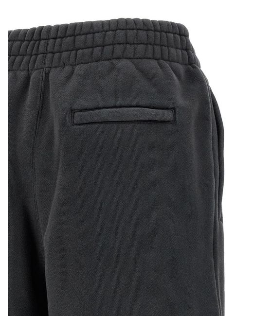 T By Alexander Wang 'Hotfix Logo' Joggers in Black | Lyst UK