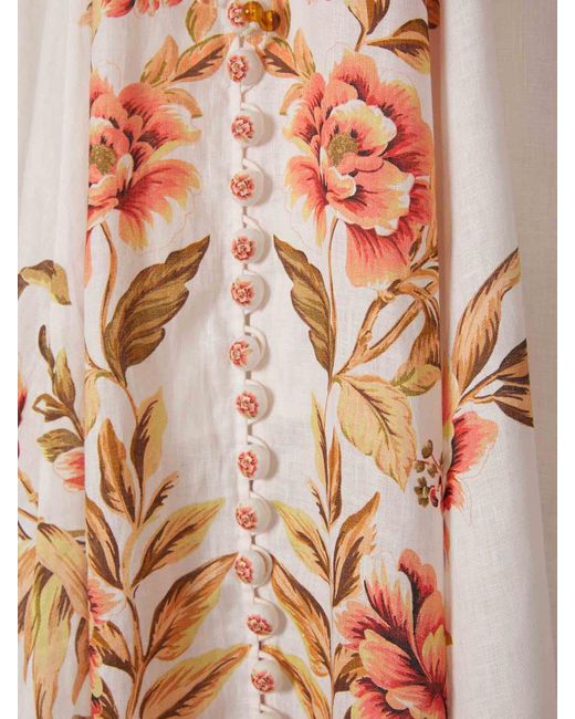 Zimmermann Vacay Maxi Dress In White Lyst