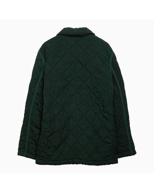 Burberry Ivy-Coloured Quilted Jacket in Green | Lyst Burberry Ivy-Coloured Quilted Jacket in Green | Lyst