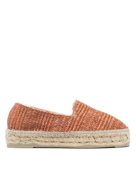 Manebí Double Sole Espadrilles Shoes in Brown | Lyst