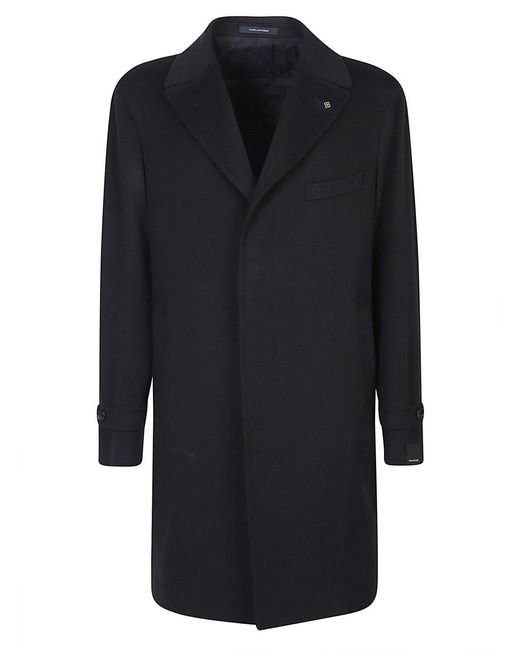 Tagliatore Coat in Blue for Men | Lyst UK