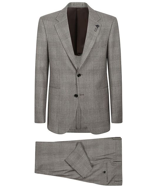 Lardini Suit in Grey for Men | Lyst UK