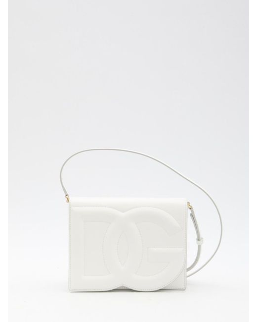 Dolce & Gabbana Dg Logo Bag in White | Lyst