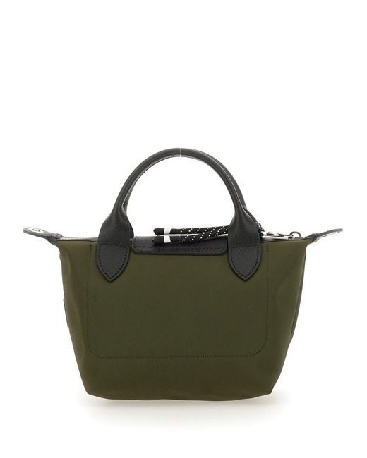 Longchamp Borsa "Le Pliage Energy" Mini in Green | Lyst
