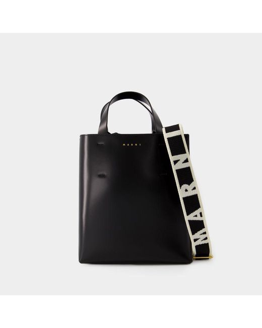 Marni Museo Small Crossbody in Black | Lyst