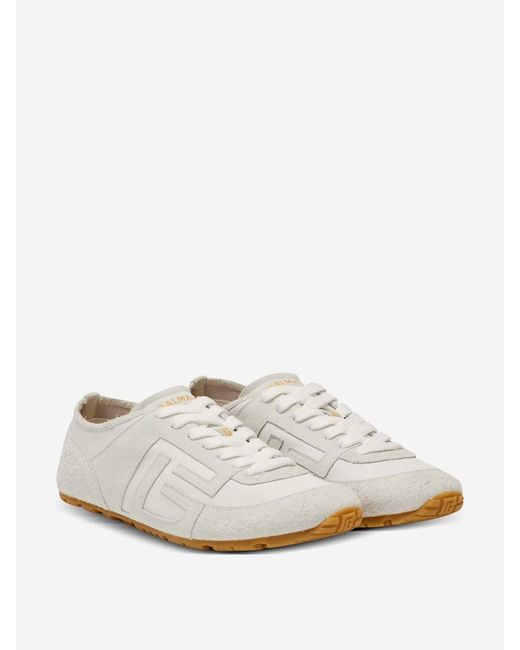 Balmain Sports Sneakers By in White for Men | Lyst UK