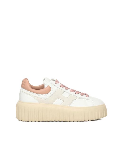 Hogan Trainers in Natural | Lyst UK