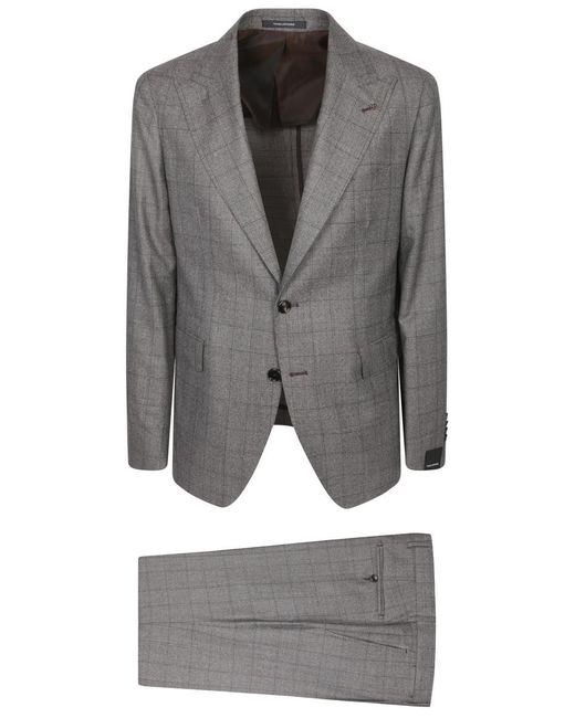 Tagliatore Suits in Grey for Men | Lyst UK