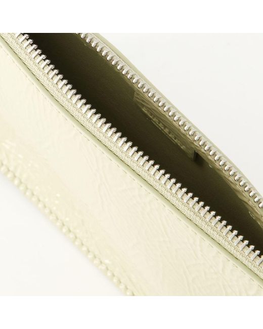 Burberry Micro Sling Shield Crossbody For in Metallic | Lyst